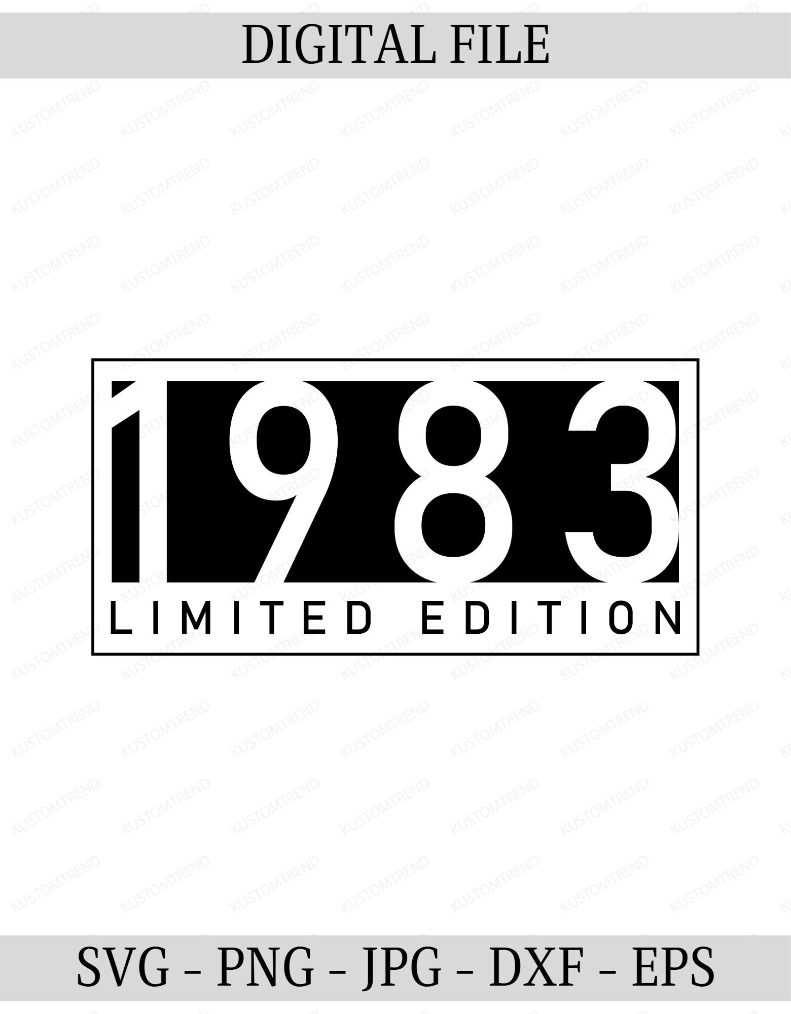 Limited Edition 1983 Aged to Perfection 1983 Birthday Shirt 1983 Svg ...