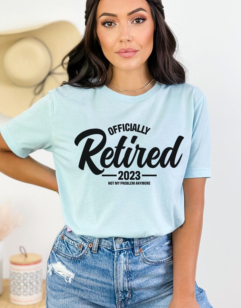 Retirement Svg Officially Retired Retirement Shirt Design - Etsy