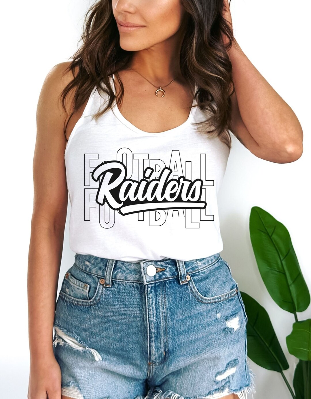 Raiders Football Mom Shirt Svg for Cricut, Cheer Mom Football Season ...