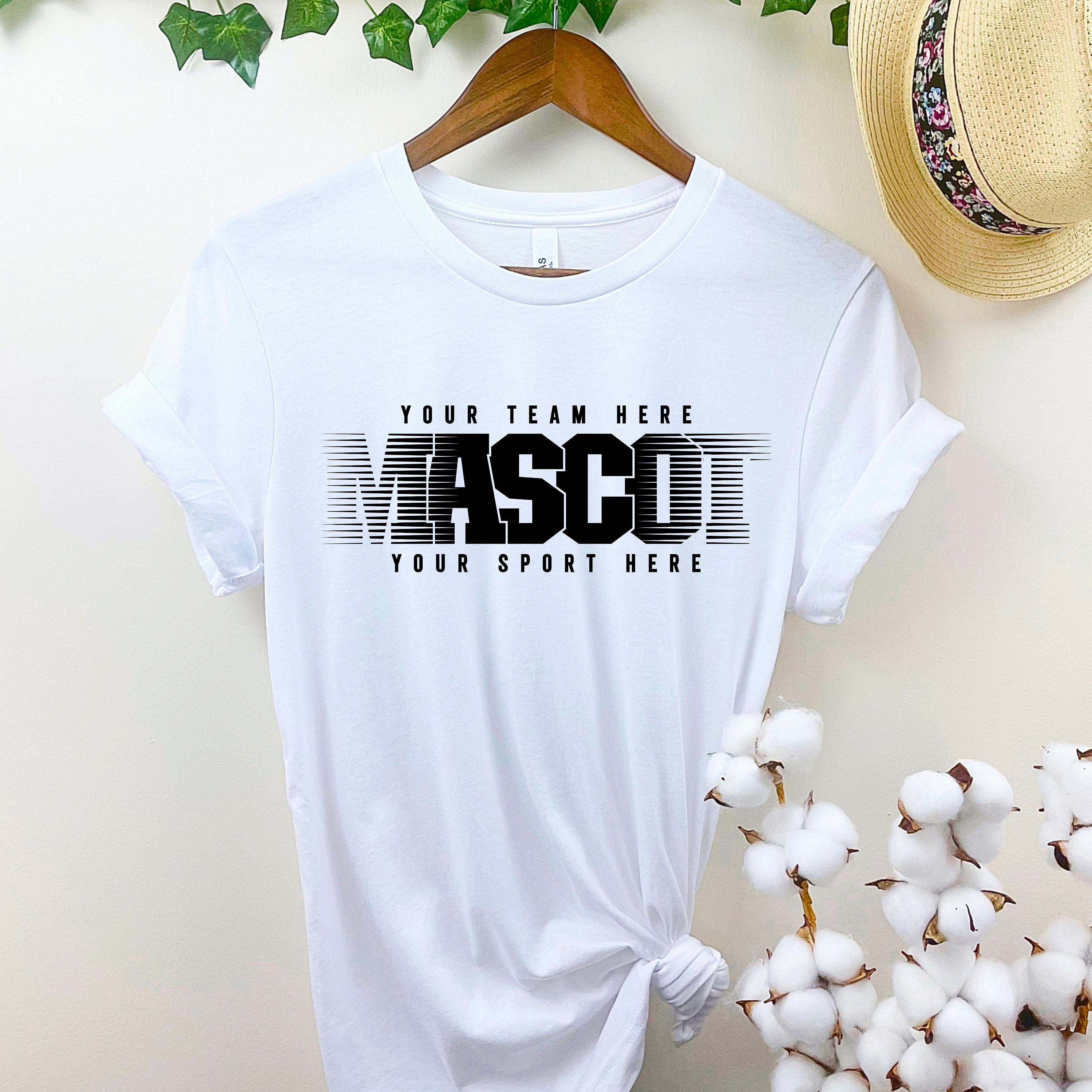 Custom Team Mascot SVG: School Spirit Cut File (digital Download) - Etsy