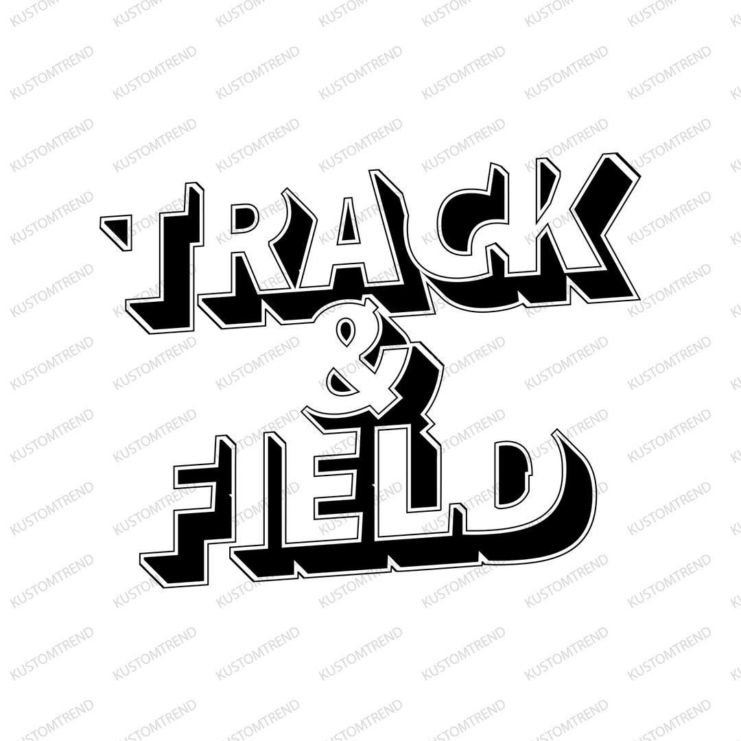 Track and Field Svg and Png Digital Download Cricut Cut File, Cross ...