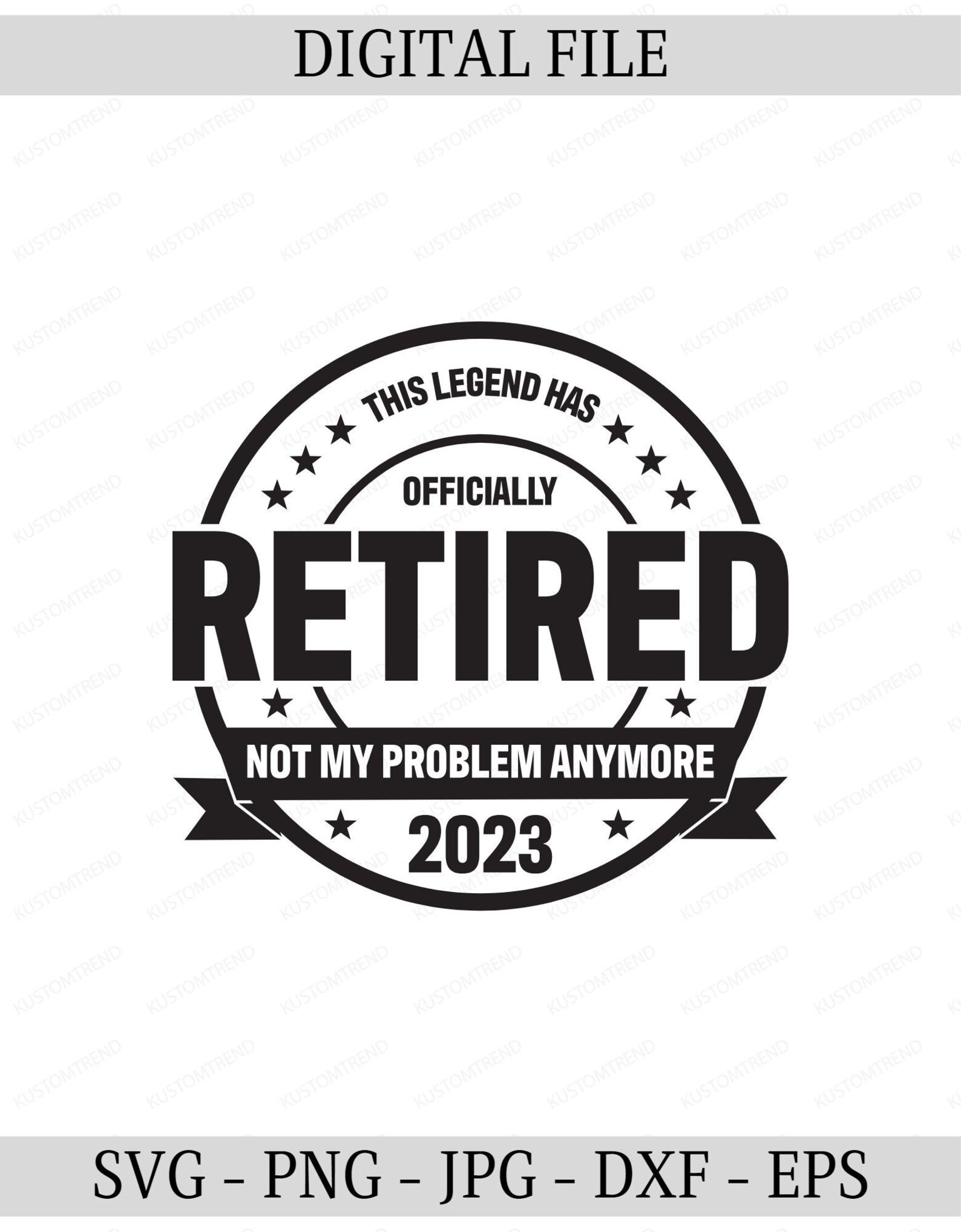 Officially Retired Svg Cricut & Silhouette Cut Files Retirement Gift ...