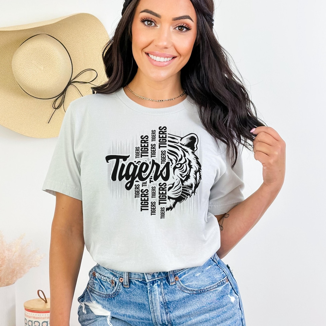 Tigers Mascot SVG: Print Ready Clipart, Cut File (digital Download) - Etsy