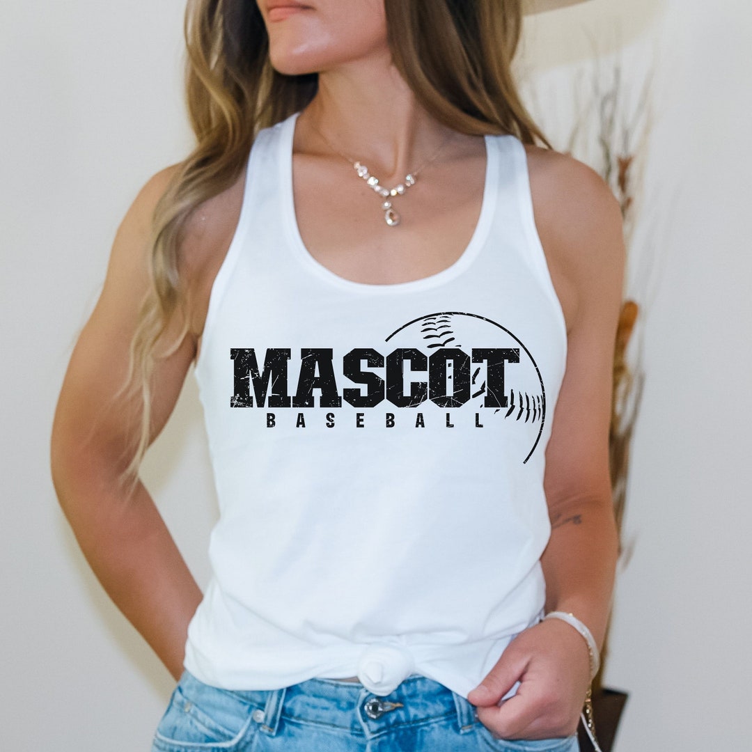 Custom Baseball Mascot SVG: School Spirit Design (digital Download) - Etsy