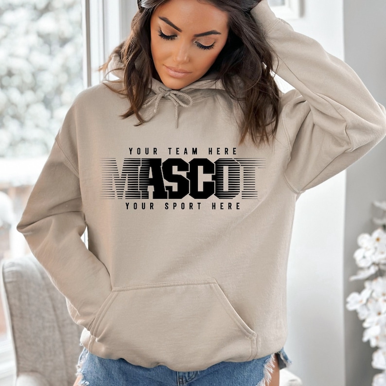 Custom Team Mascot SVG: School Spirit Cut File (digital Download) - Etsy