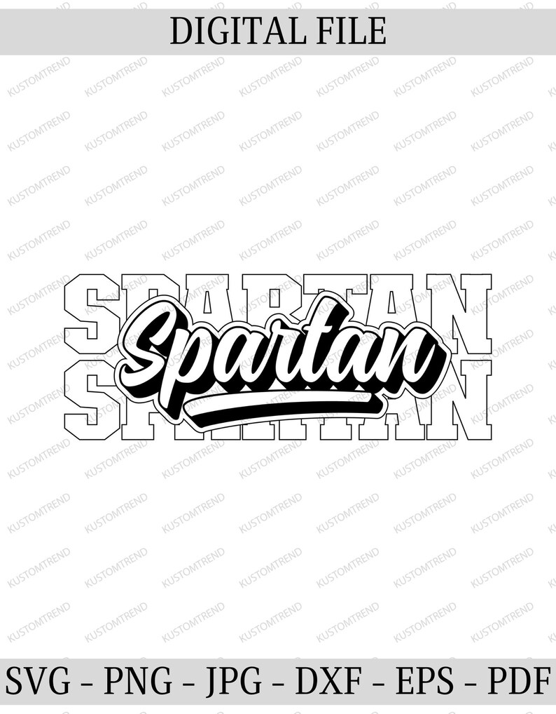 Spartan Svg Cricut Cut File Digital Spartans Design Spartan - Etsy