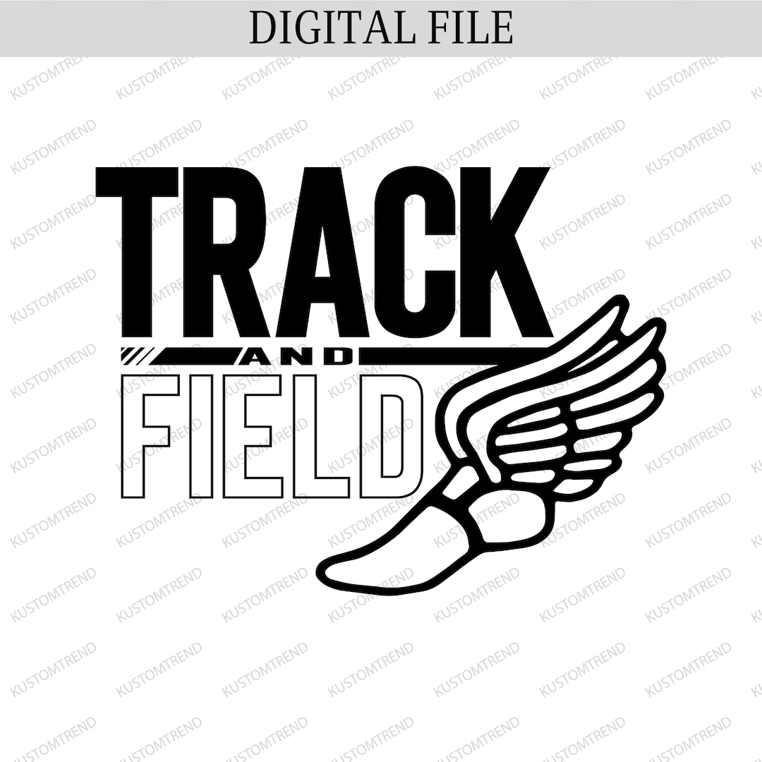 Track and Field SVG: School Team Cross Country Design (digital File) - Etsy