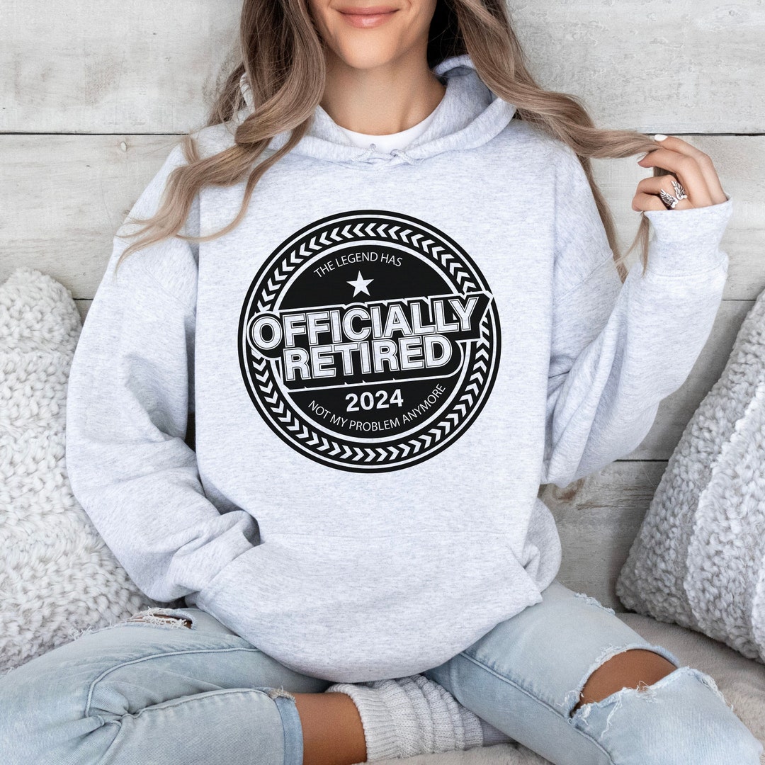 Officially Retired 2024 Svg Cricut Cut File, Funny Retirement Svg, Nana ...