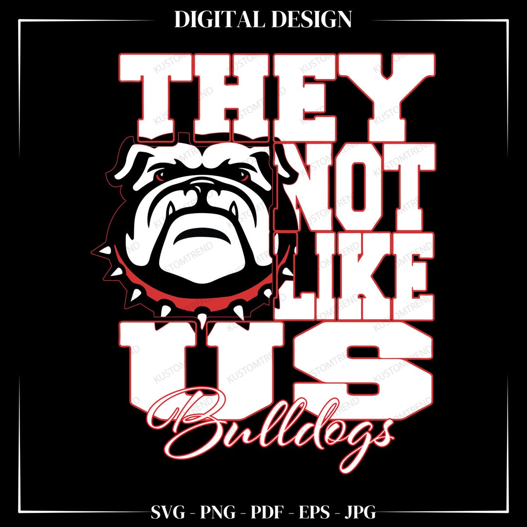 Bulldogs Mascot SVG: School Spirit Design, Cheer Mom Clip Art (digital ...