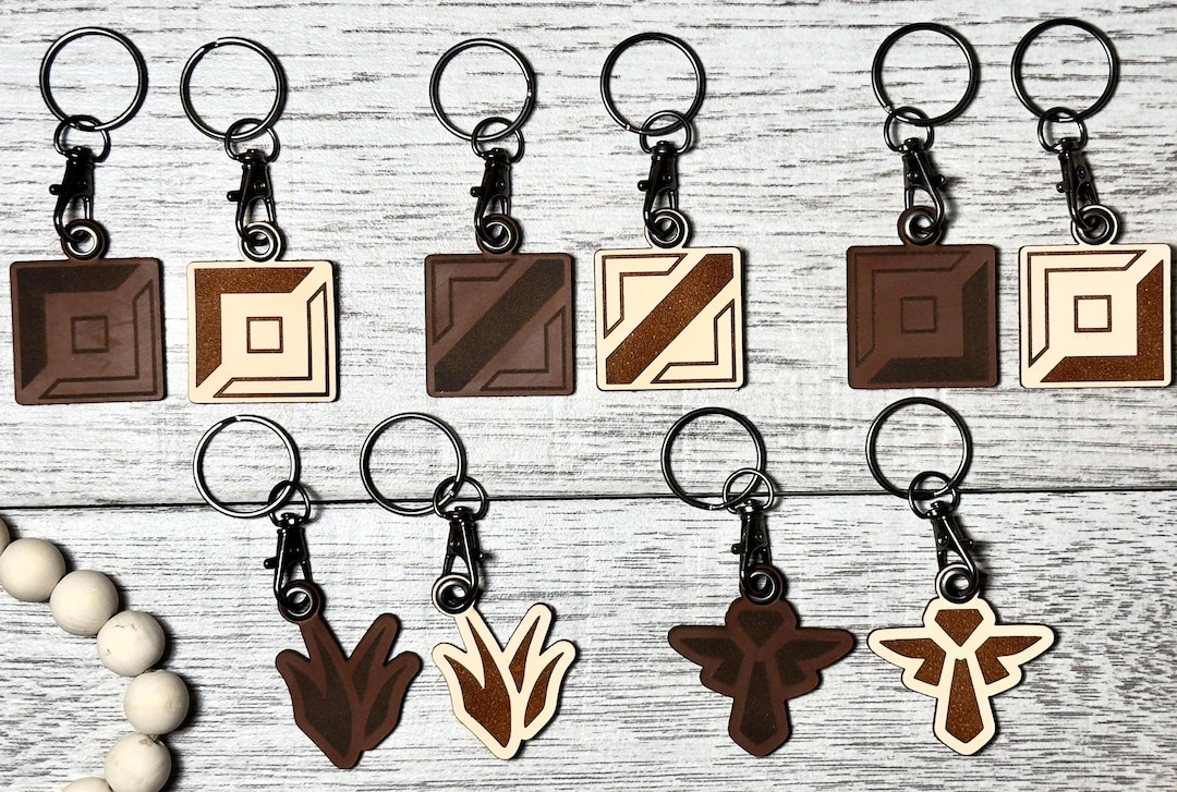 Custom League of Legends Role Keychain - Engraved Gamer Gift - Etsy
