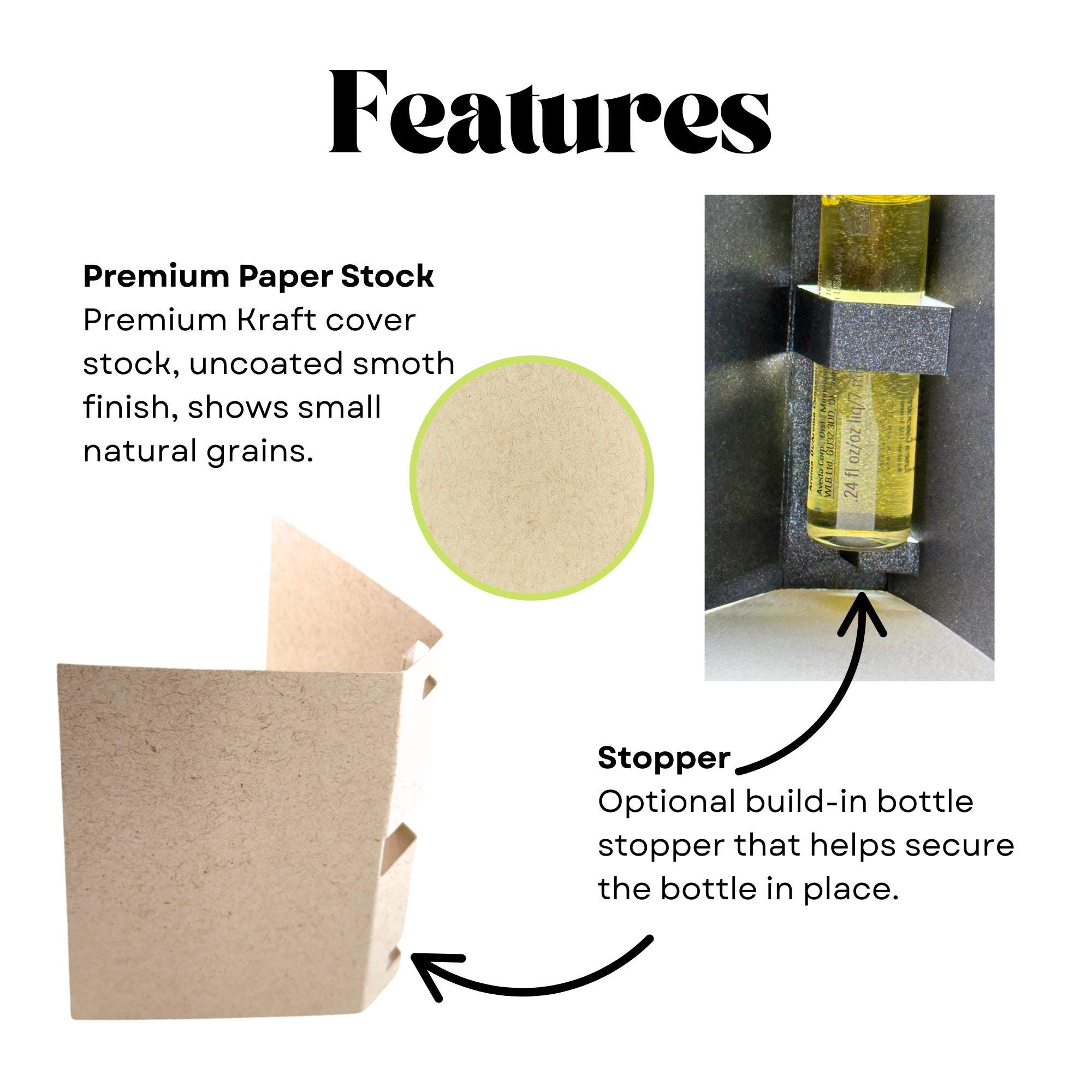 Kraft Perfume Sample Display Card: 5ml 10ml Vial Holder - Etsy