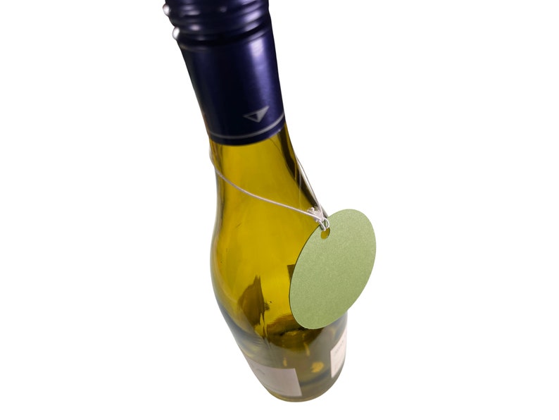 Circle Hang Tags With Elastic String Using Premium Colored - Etsy