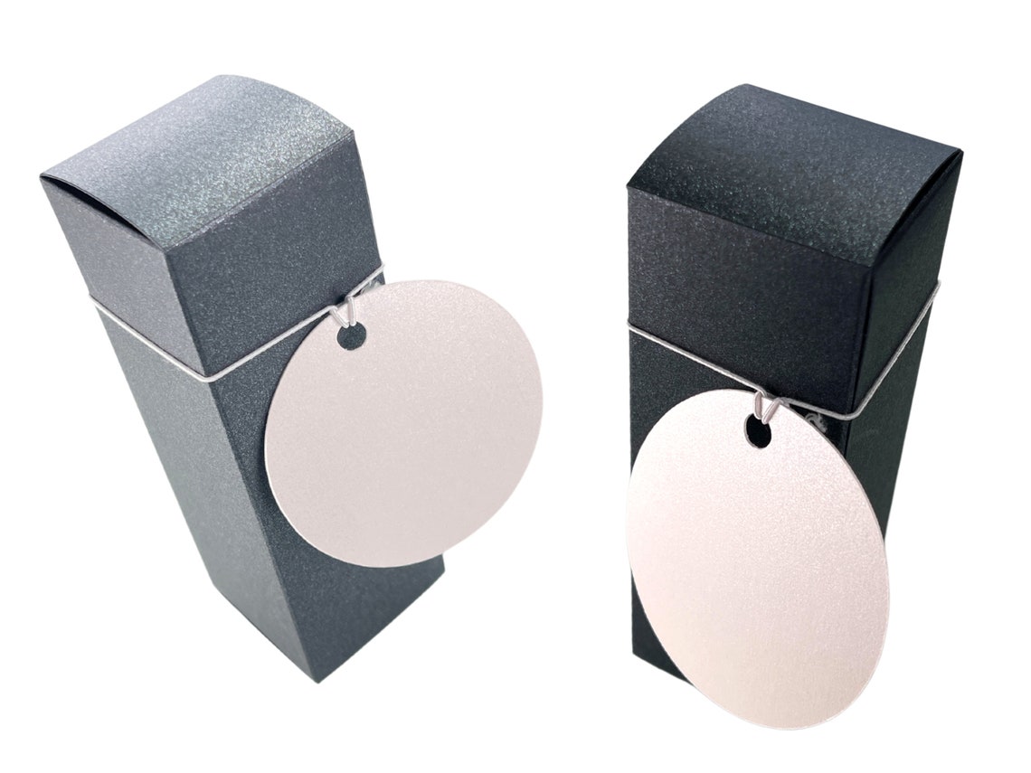 Circle Hang Tags With Elastic String Using Premium Colored - Etsy