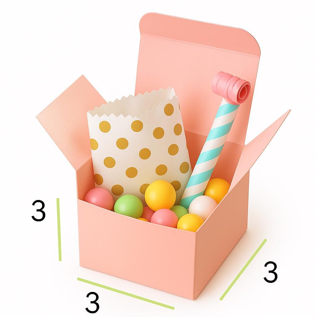 Pink Shimmer Boxes 3x3x3", Elegant Gift Packaging Box - Etsy