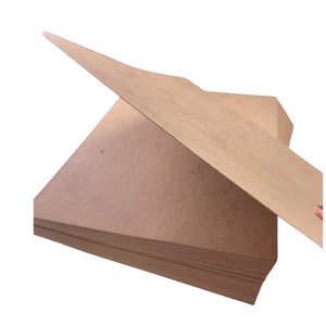 22pt 100% Recycled Kraft Sheets Chipboard 9 X 12, Custom Cut to Size ...