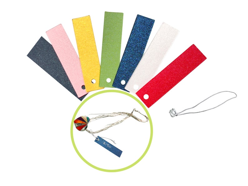 Jewelry Price Tags With Elastic Loop Colorful Tag Set of 100 - Etsy