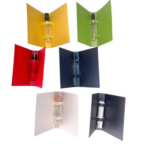 Sparkly Matte Perfume Vial Display Cards: Set of 50 - Etsy