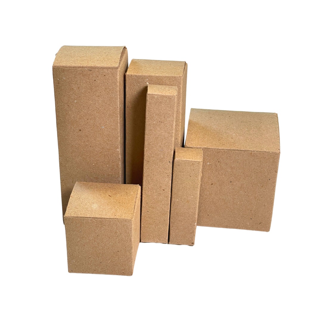 Kraft Boxes 18pt for Packaging Bottled Products, Cosmetics Containers ...