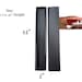 Incense Boxes in Black 7.5" up to 12" Length Packaging Empty Match Box ...