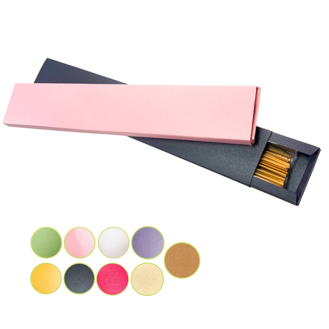 Elegant 11" Incense Box Packaging: Sliding Matchbook Style - Etsy