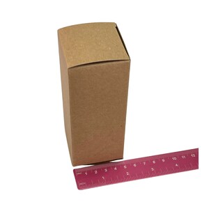 Kraft Boxes 2x2x5 Bottled Cosmetics, Essential Oils, Herbal Product ...