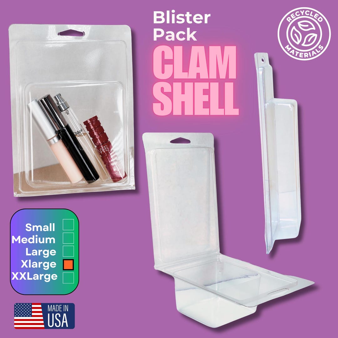 Blister Packaging, Extra Large Clear Clamshells for Retail Display ...