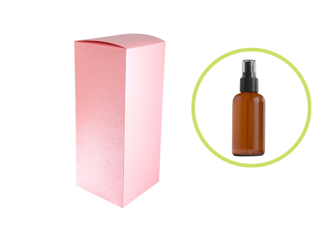 4oz Product Boxes 2x2x5.625 Pink for Bottle Packaging - Etsy