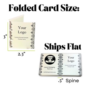 Perfume Vial Display Cards: 1ml-2ml Sample Presentation, Set of 100 - Etsy
