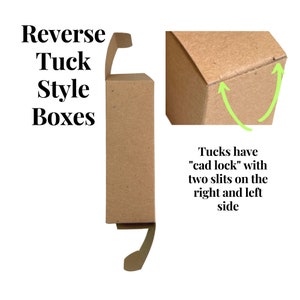 Kraft Boxes: 24pt Recycled Paperboard, Set of 100 - Etsy