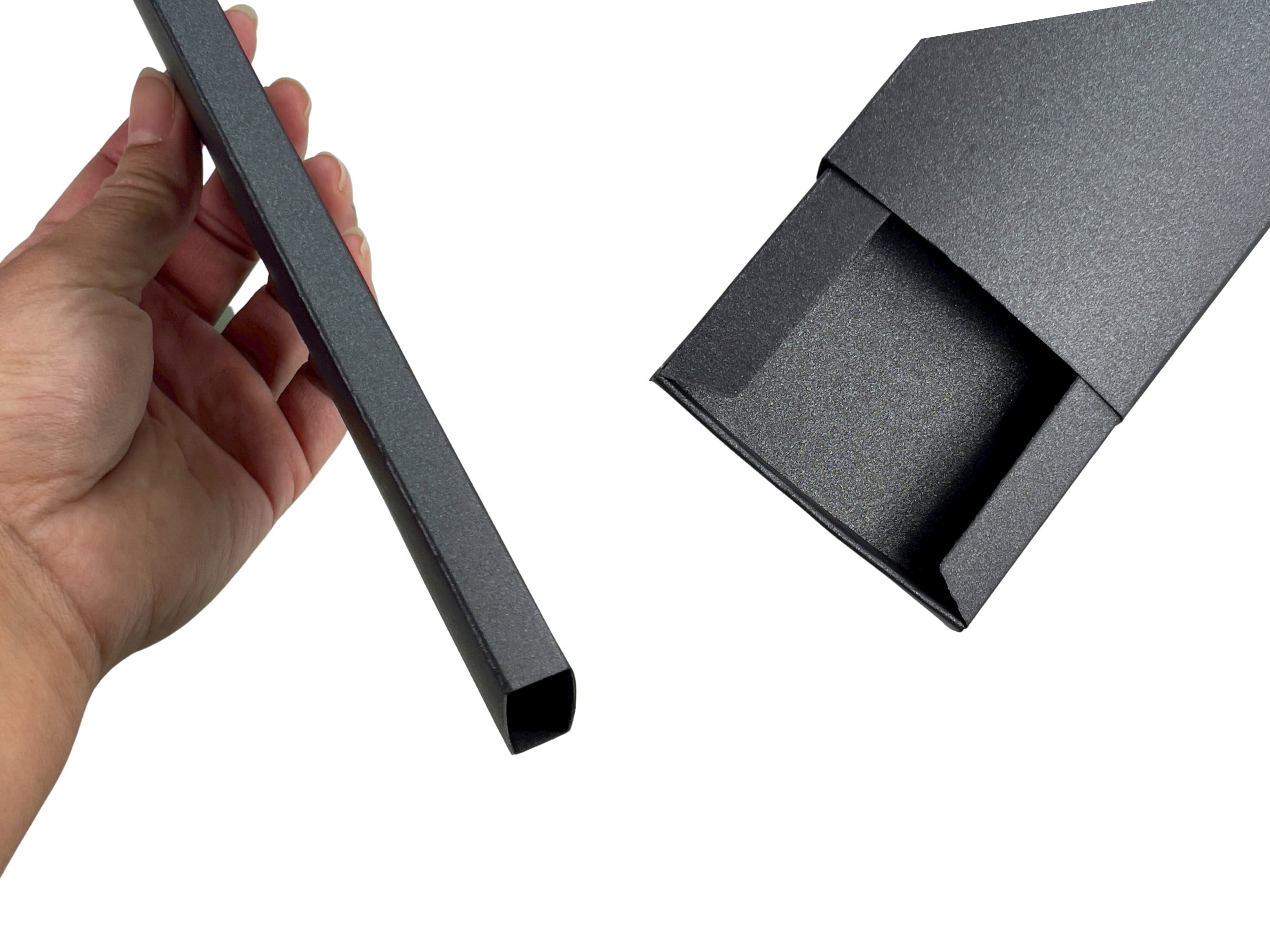 Incense Boxes in Black 7.5" up to 12" Length Packaging Empty Match Box ...