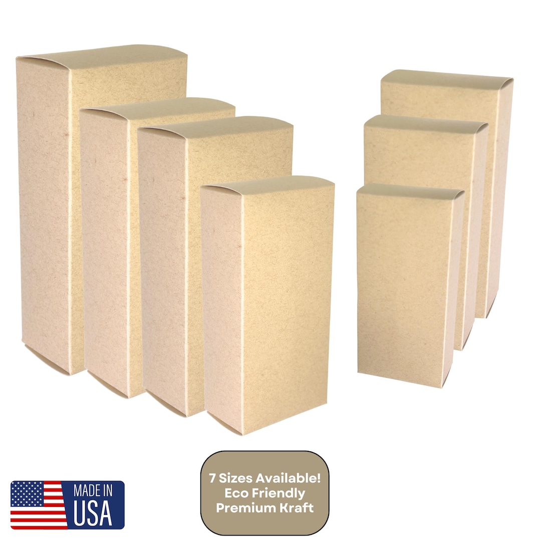 Cologne Boxes, Perfume Bottle Boxes in Premium Kraft Paper Card Stock ...