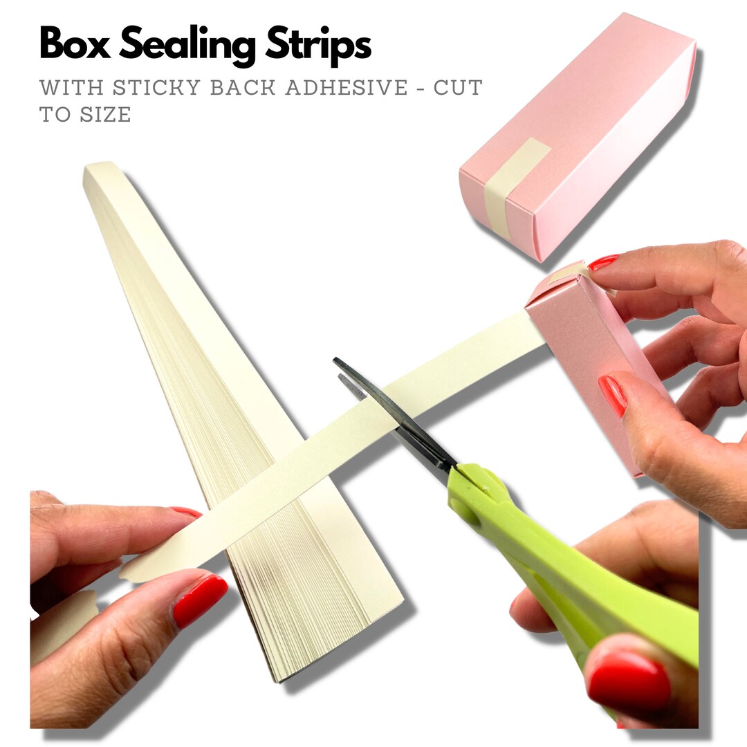 Box Sealing Strip Stickers, Long Stickers, Small Business Stickers ...