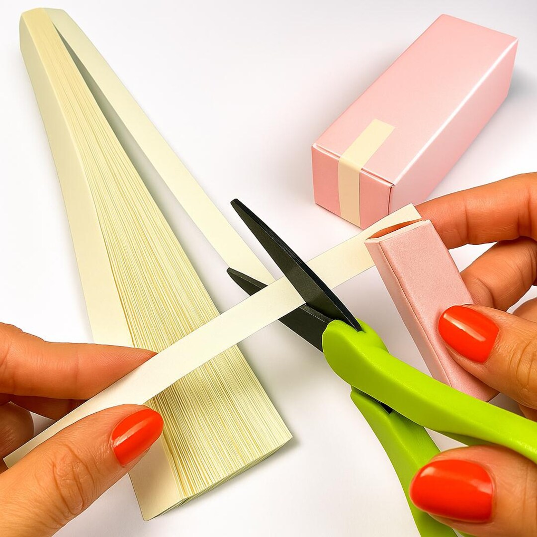 Ivory Tamper Proof Sealing Strips: 0.5” X 9” Adhesive Packaging, Set of ...
