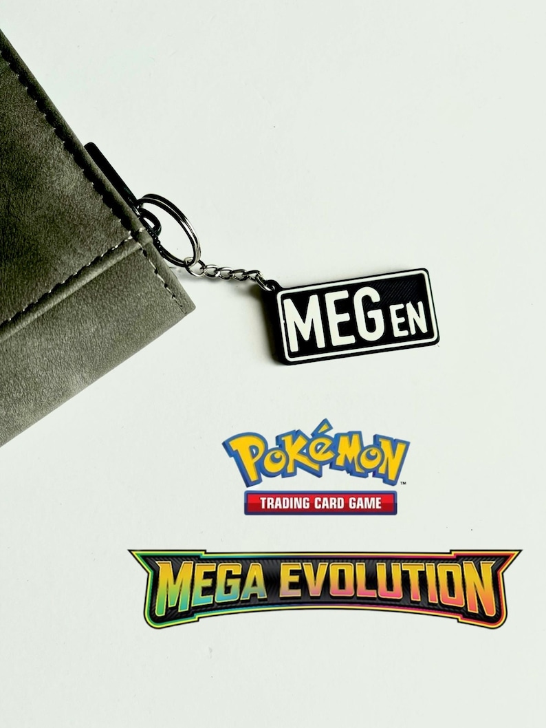 Pokemon Binder Tag | Mega Evolution | Set Symbol | Organizers | Key ...