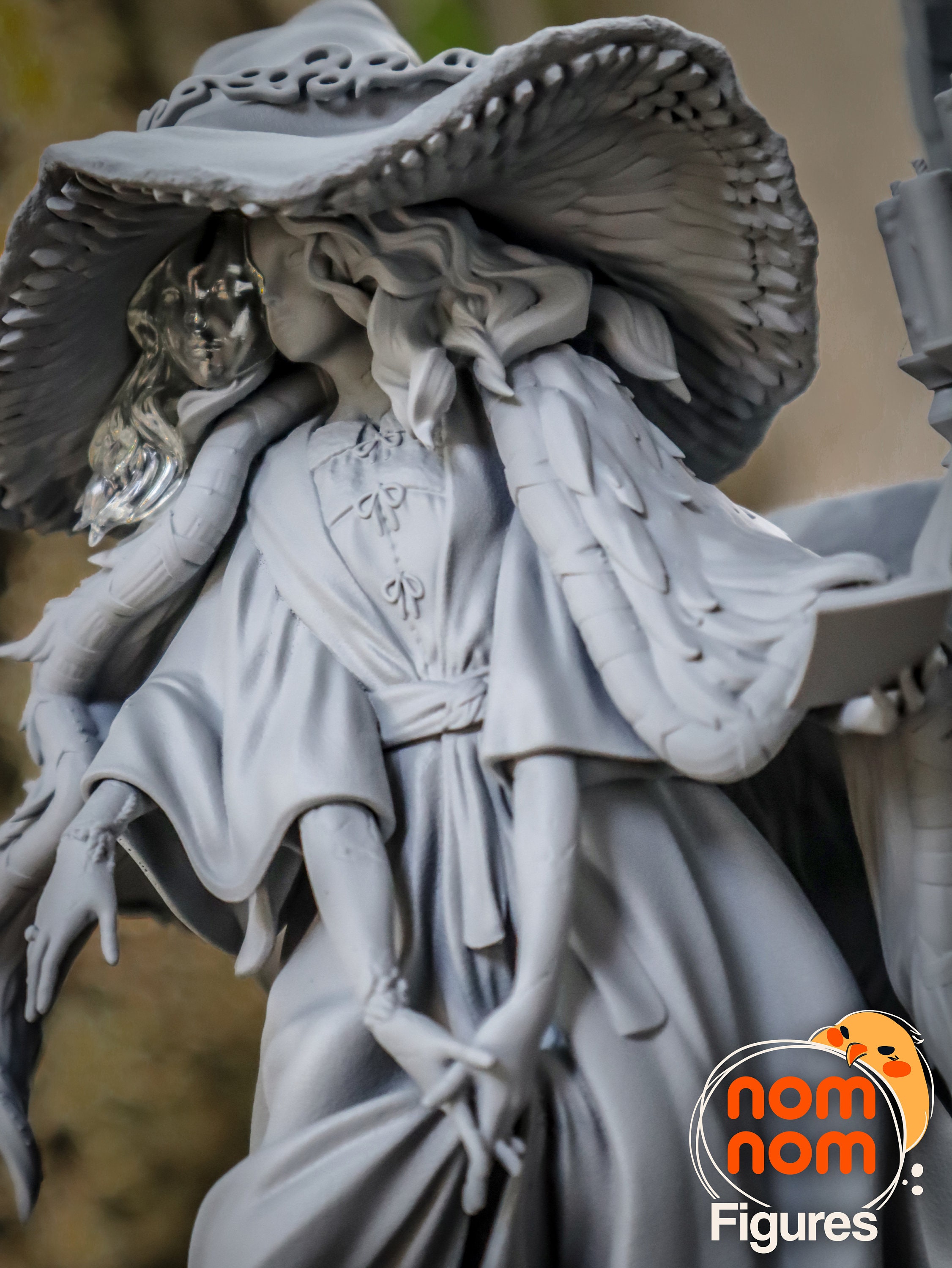 The Witcher Nomnom Figures Unpainted and Unassembled 3D Printed Kit ...