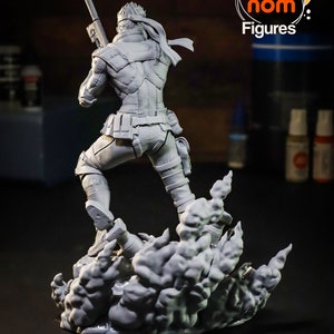 Solid Snake From Metal Gear Solid 1 - 191mm 3d Printed Kit (nomnom ...
