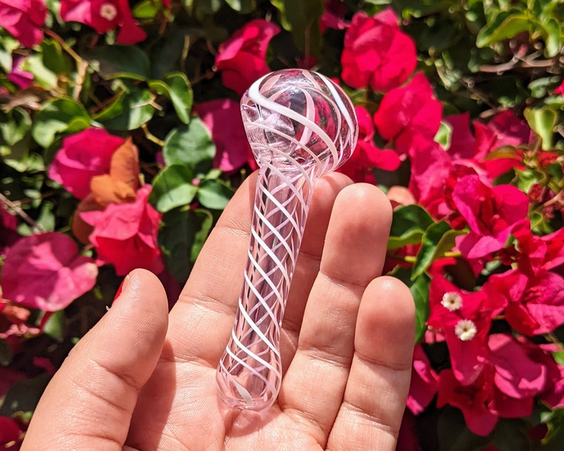 Pink Glass Pipe/ Glass Pipes/ Pipe/ Pipes - Etsy