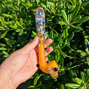 Honey Bee Pipe/ Glass Pipe/ Glass Pipes/ Pipes - Etsy