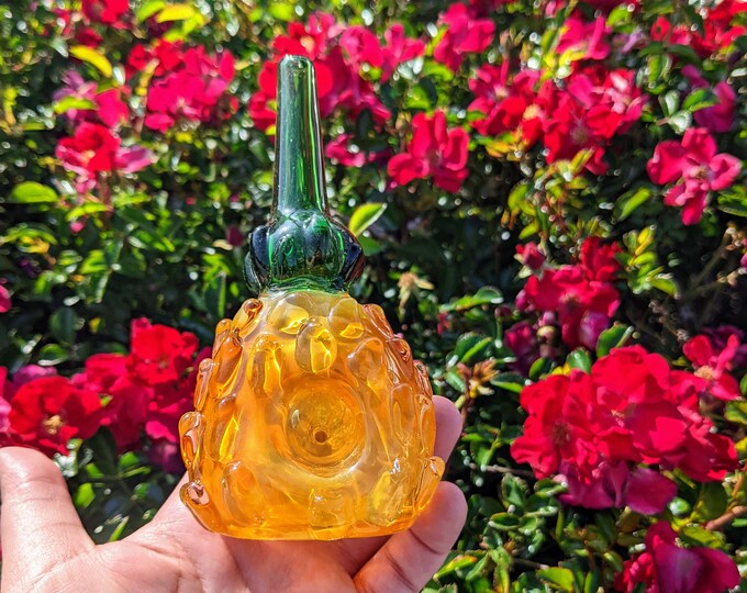 Pineapple Glass Pipe/ Glass Pipes/ Pipe/ Pipes - Etsy