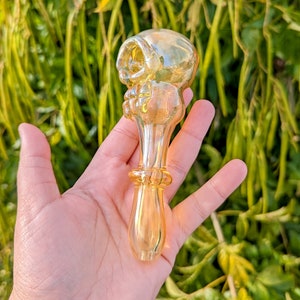 Glass Pipes/ Glass Pipe/ Pipe/ Pipes/ Fumed Skull Glass Pipe/ Double ...