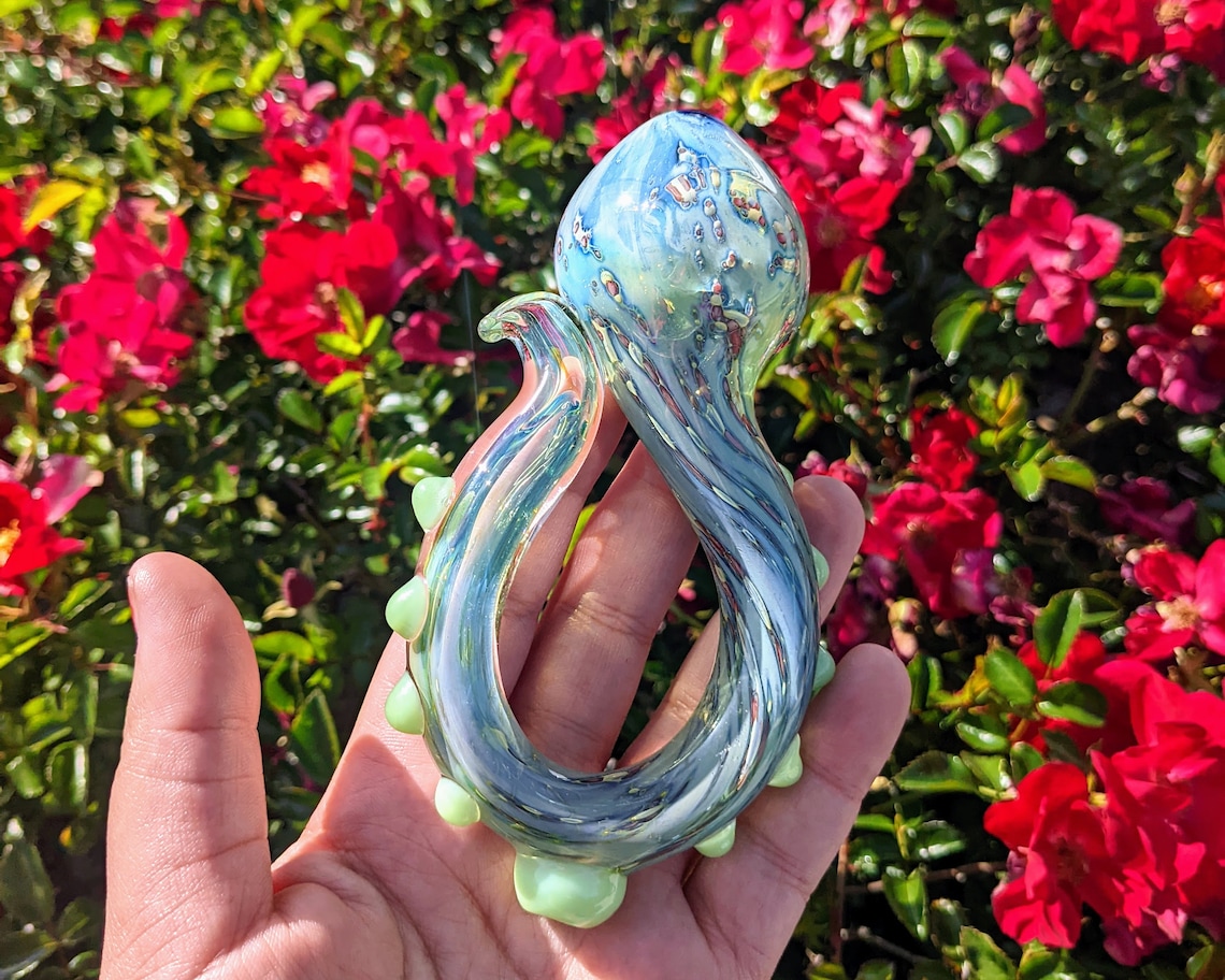 Octopus Glass Pipe/ Glass Pipes/ Pipe/ Pipes | Etsy