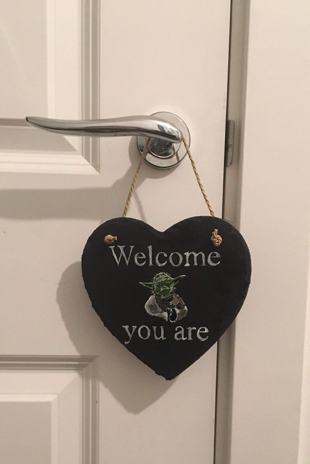 Yoda Inspired Sign - Etsy