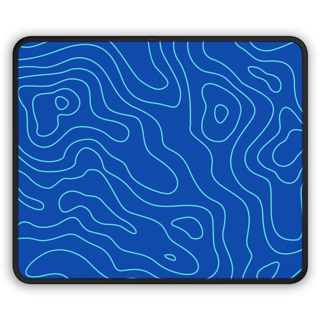 Topographical Gaming Mouse Pad - Etsy