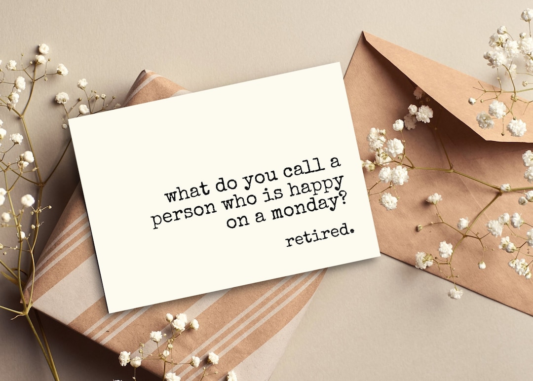 Happy Retirement Digital Greeting Card - INSTANT DOWNLOAD! - Etsy