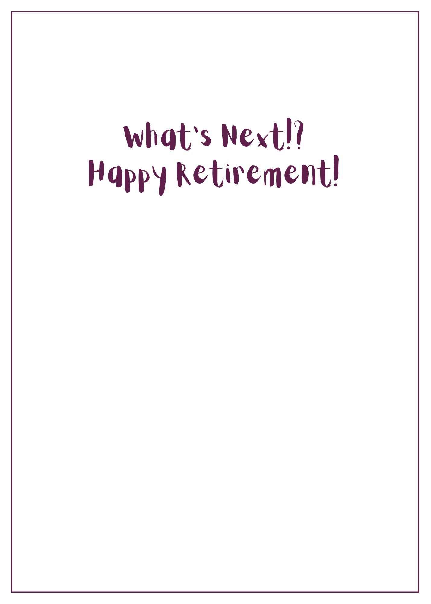Digital Retirement Card - INSTANT DOWNLOAD! - Etsy
