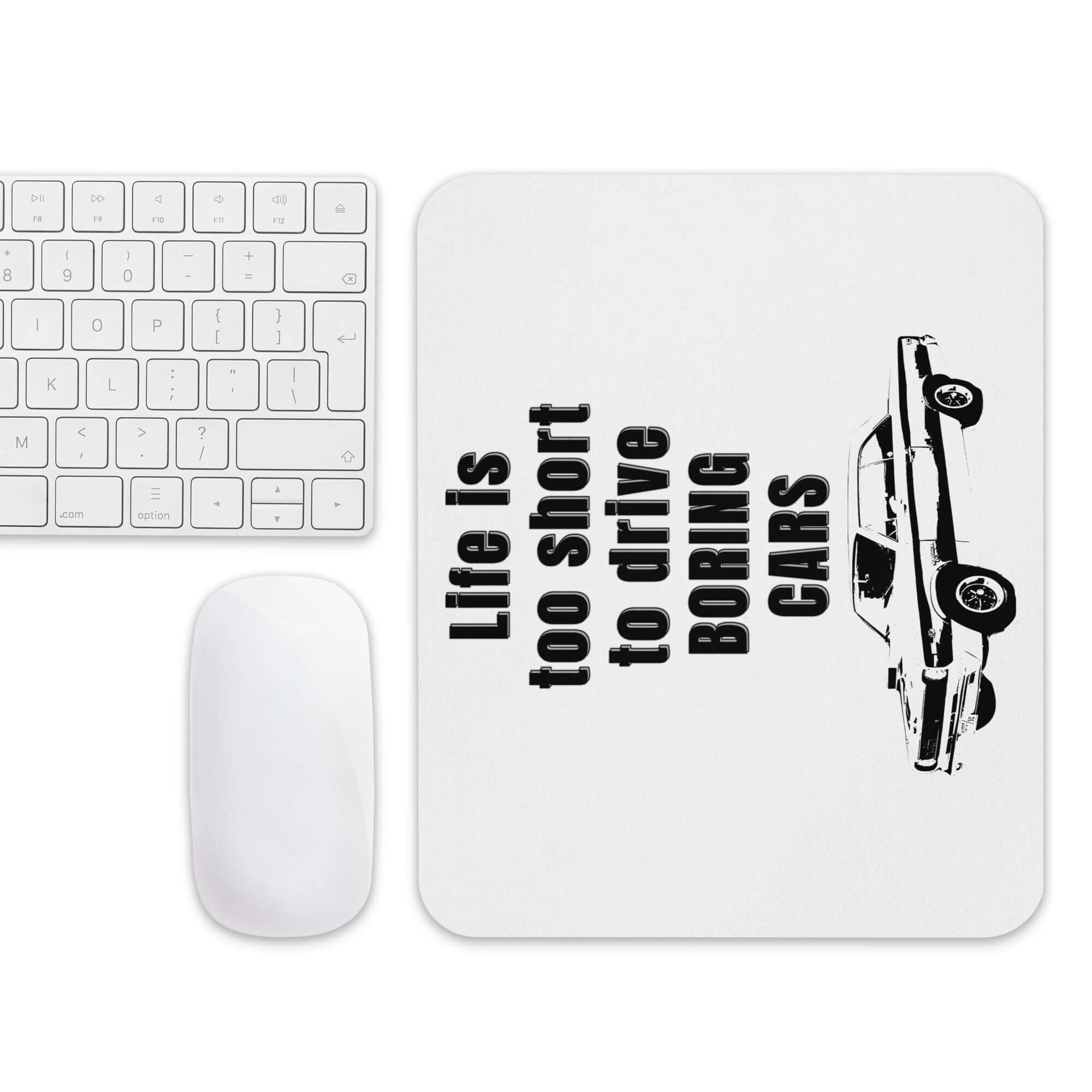 Life is Too Short to Be Driving Boring Cars AMC Rambler Mouse Pad ...