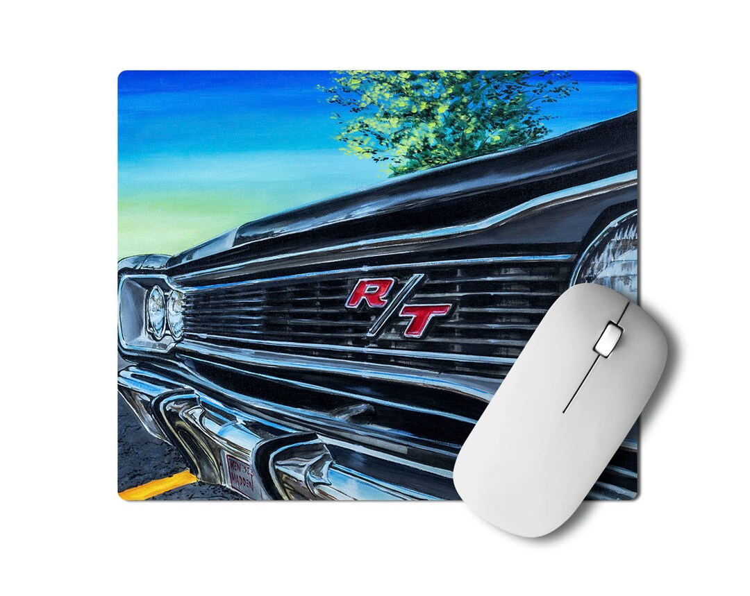 R/T Mouse Pad,american Muscle, Car Mouse Pad, Mousepad, Car Guy Gift ...