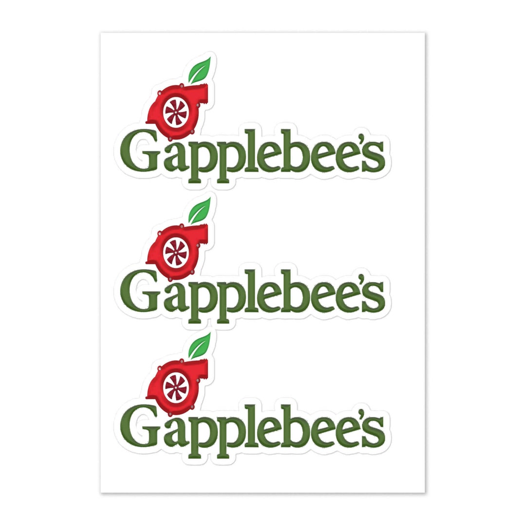 Gapplebees Sticker Sheet,funny Stickers, Die Cut Stickers, Water ...