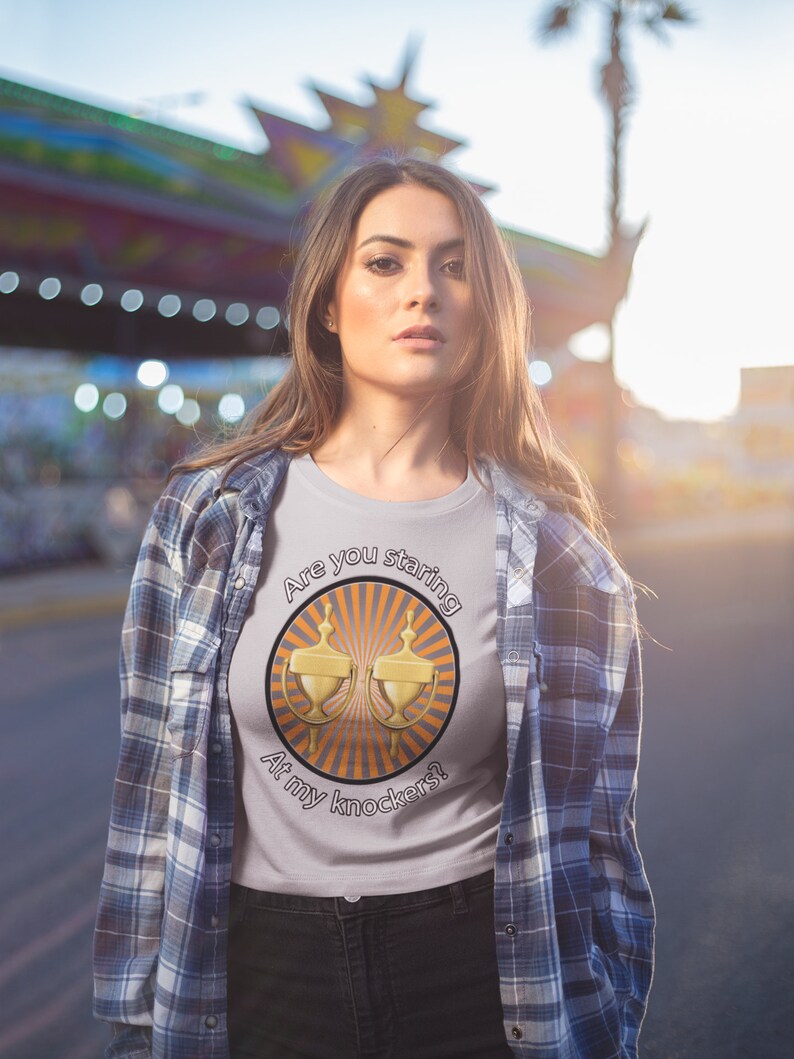 Are You Staring at My Knockers, Funny Shirts for Women, Gift for Co ...