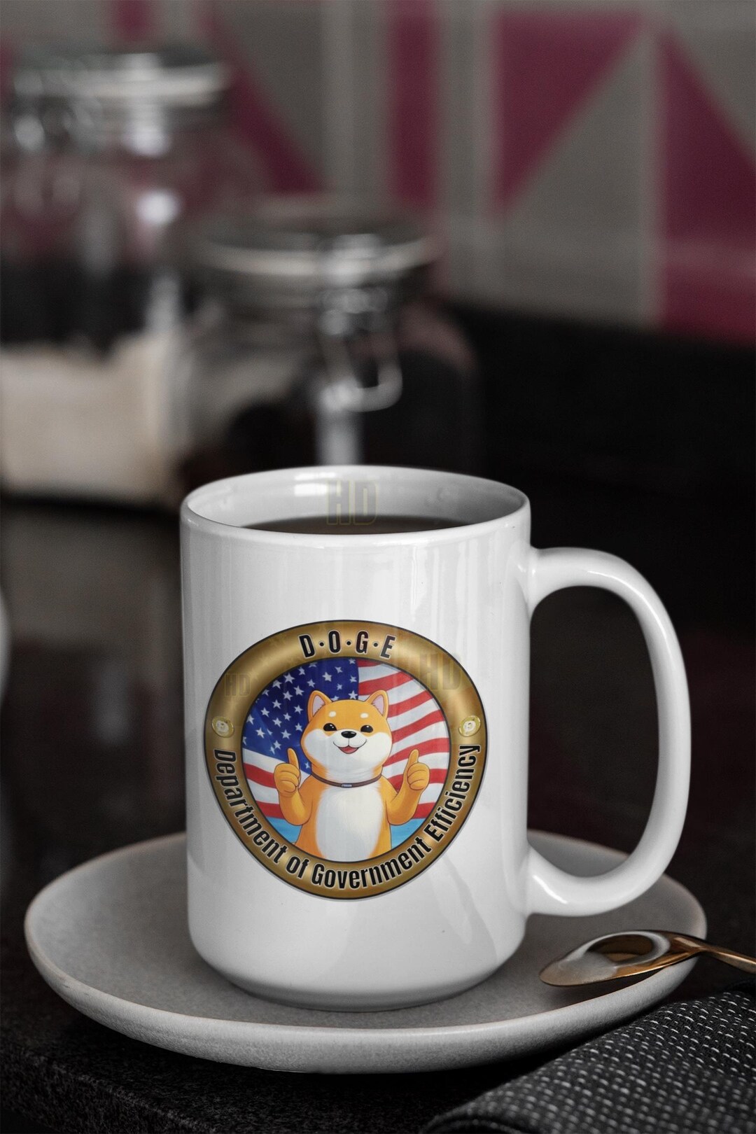 DOGE (department of Government Efficiency) Mug Elon Musk Libertarian ...